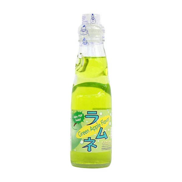Fuji Soda (Ramune) Green Apple 200ml (Japan) | Candy Fun 101